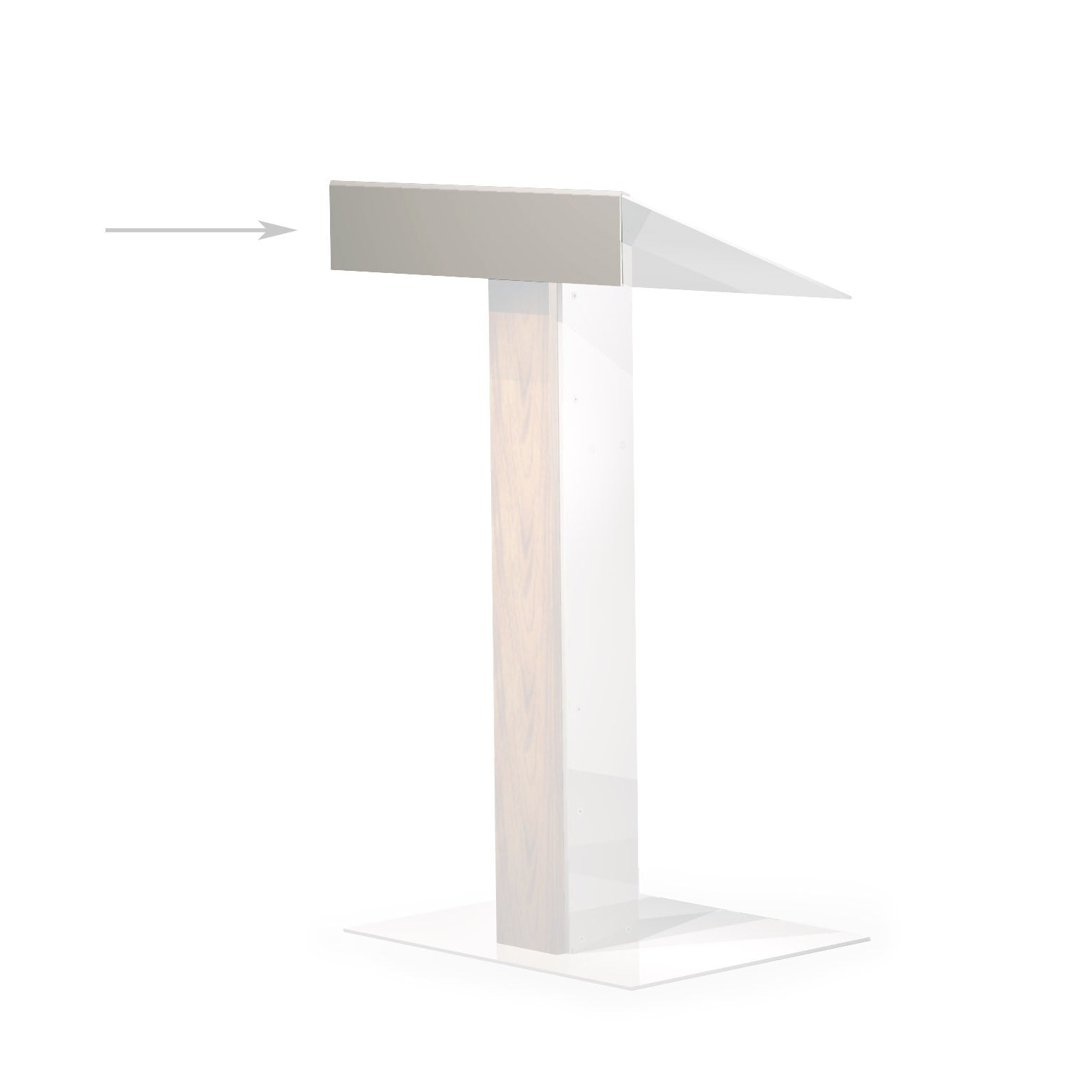 Logo panel for Y5 lectern– Lectern Store by Urbann